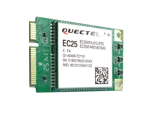 Ec25af Quectel Ec25 Series Lte Cat 4 Minipcie Module M2m Iot